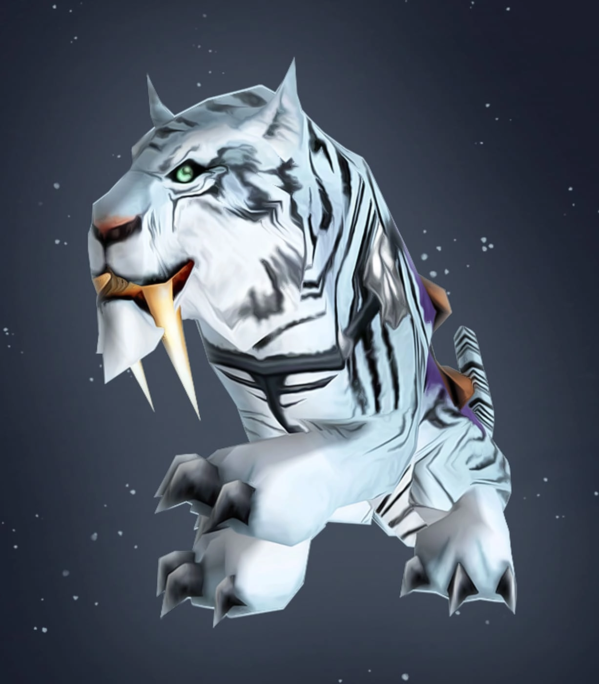 Reins of the Striped Frostsaber Mount