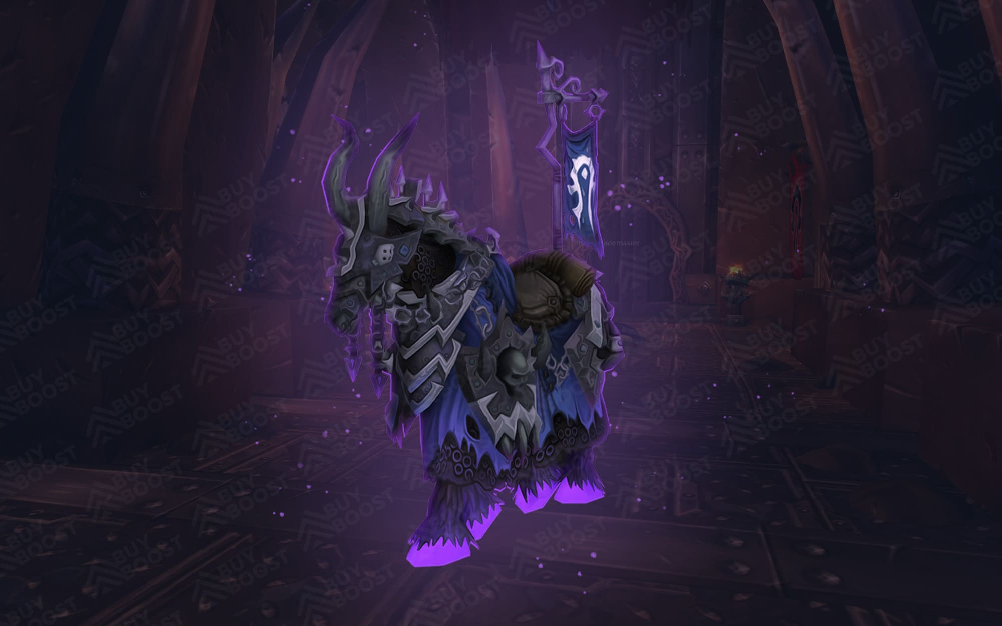 Vicious Black Bonesteed Mount