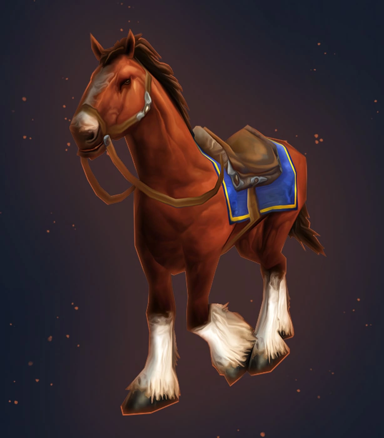 Chestnut Mare Bridle Mount | Buyboost