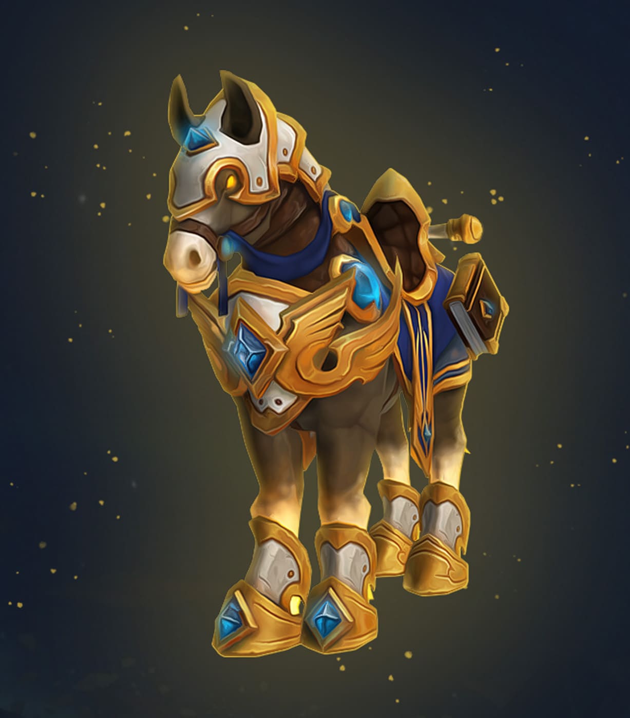 Glowing Reins of the Golden Charger Mount | Buyboost.com