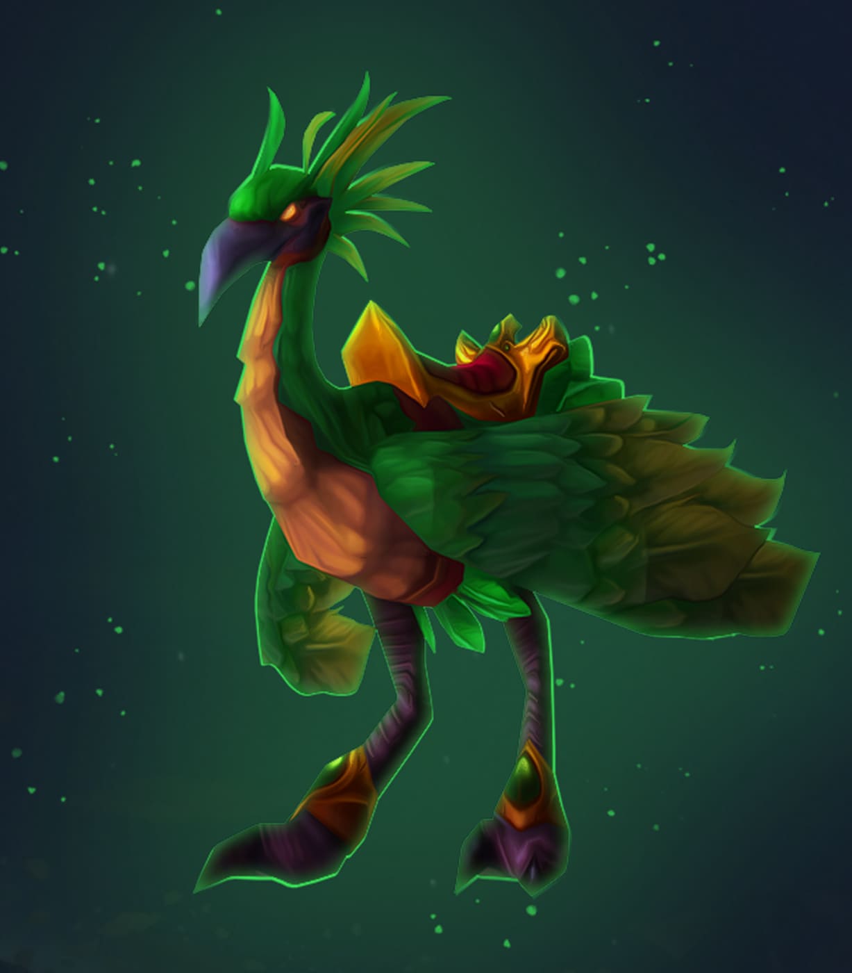 Buy WoW Elusive Emerald Hawkstrider Mount | Buyboost.com