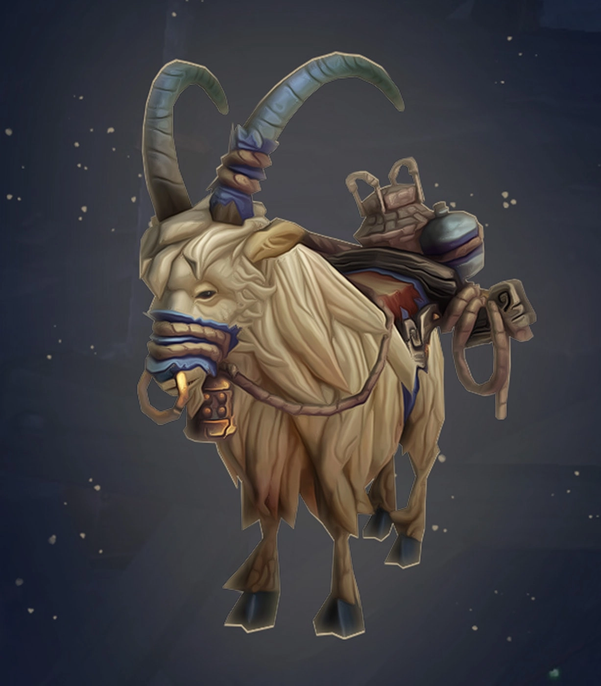 Reins of the White Riding Goat Mount | Buyboost
