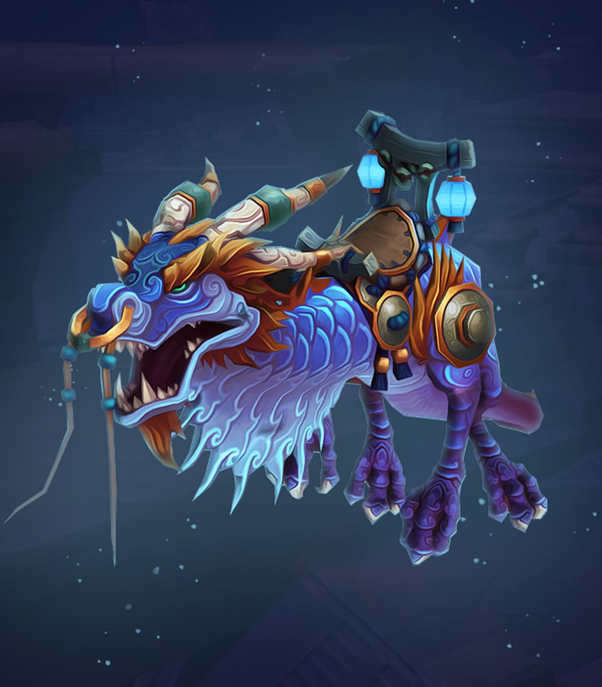 Reins of the Azure Cloud Serpent Mount | Buyboost.com